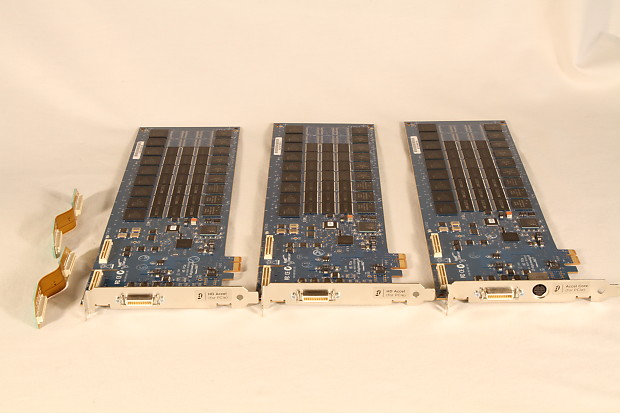 Digidesign HD3 PCIe ,1 HD Accel Core & 2 HD Accel Pro Tools | Reverb