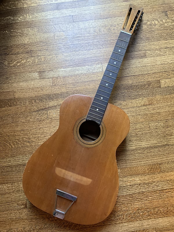 Stella 12-String 1960s Natural Guitar Project | Reverb