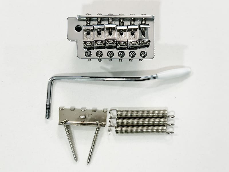 Fender Stratocaster Tremolo Bridge 2012 - Chrome | Reverb