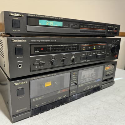 Technics SU-V75 HiFi Stereo System Amplifier RS-T24 Cassette | Reverb