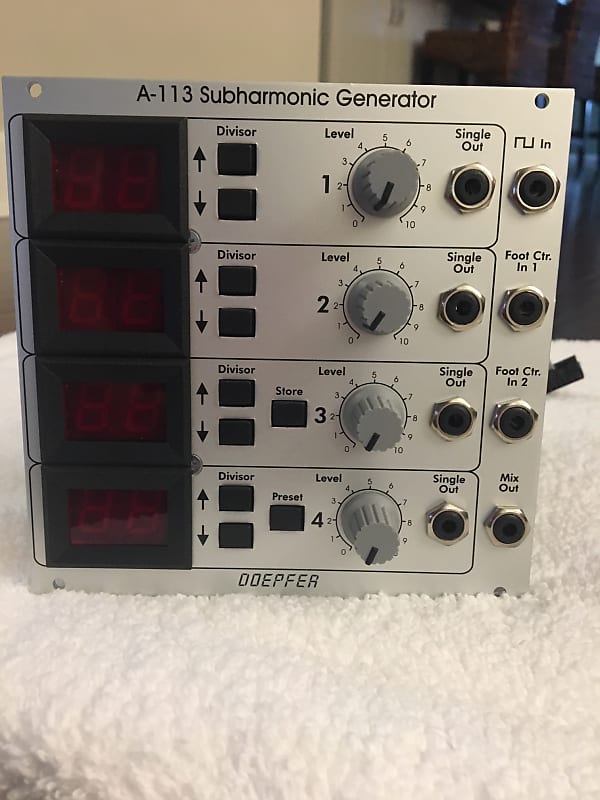 Doepfer A-113 Subharmonic Generator | Reverb