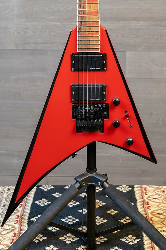 Jackson X Series Rhoads RRX24 - Red w/ Black Bevels | Reverb