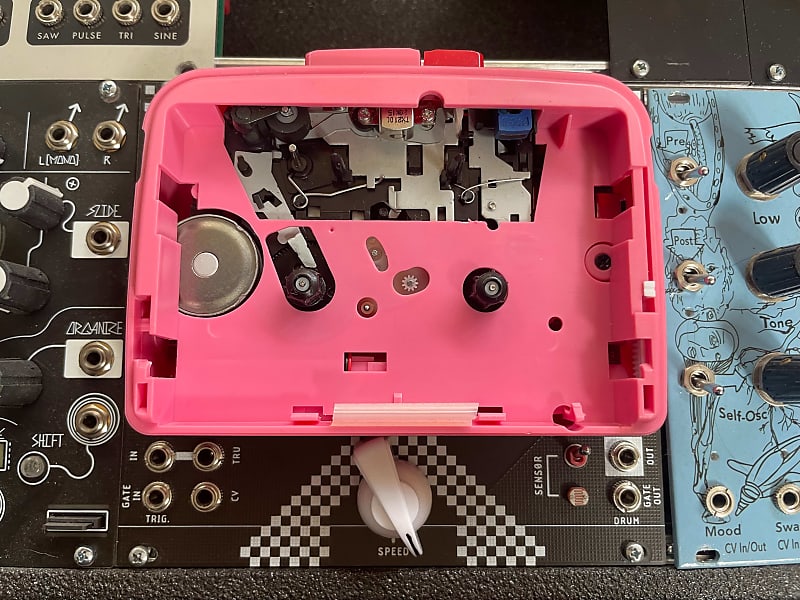 errorinstruments Loopman Eurorack - Black / Pink | Reverb