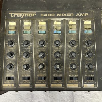 Vintage 1970s Traynor 6400 Powered Mixer Amp | Reverb