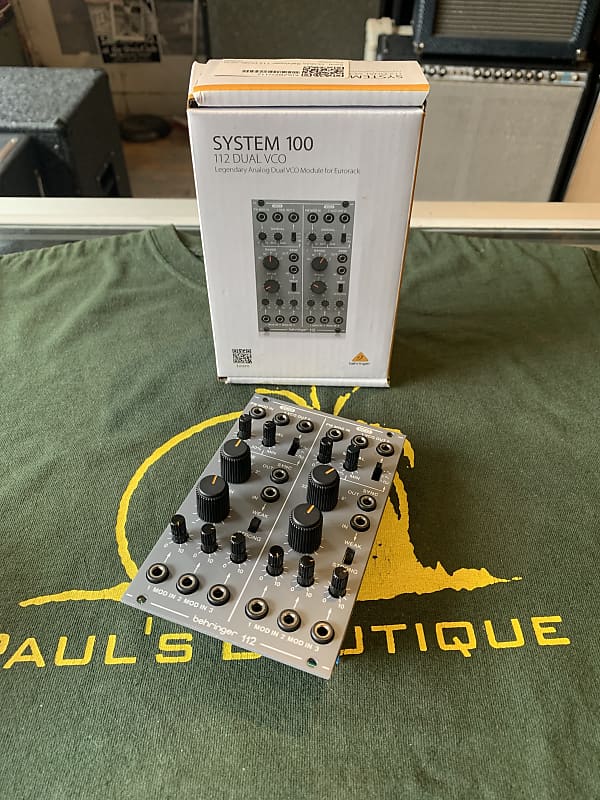 Behringer 112 Dual VCO Eurorack Synthesizer Module 2020 - | Reverb