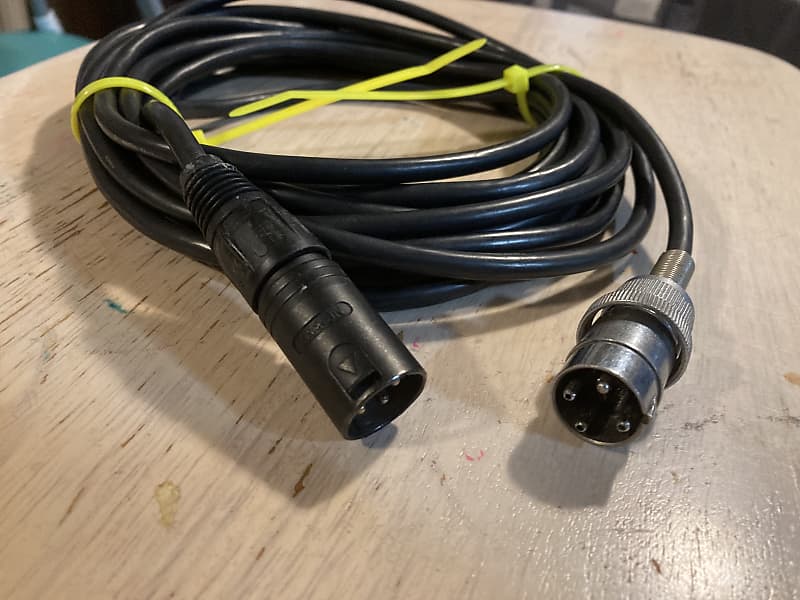 4 pin Amphenol 91-MC4M to XLR cable for older Shure & | Reverb