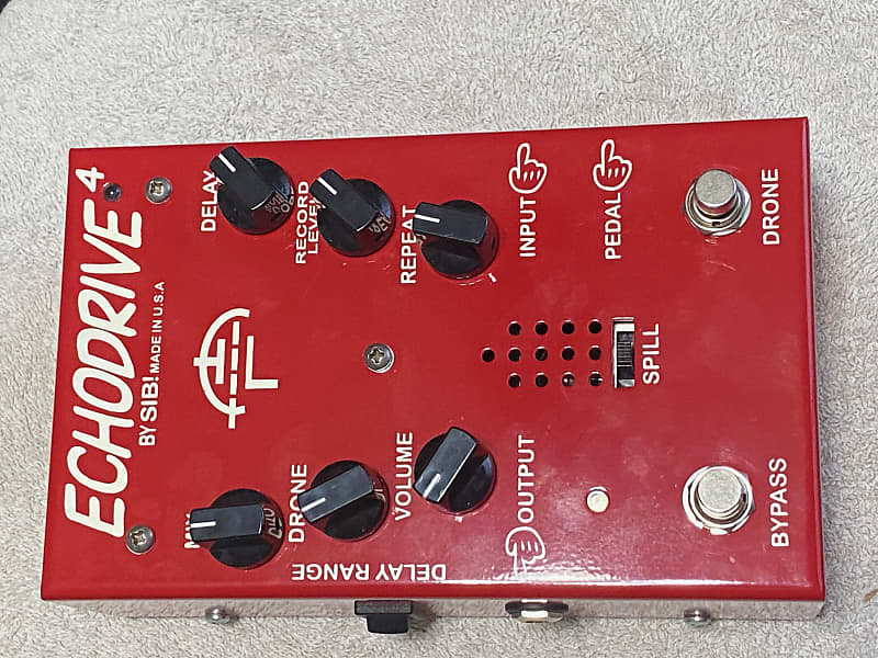 SIB Electronics EchoDrive 4 Red | Reverb