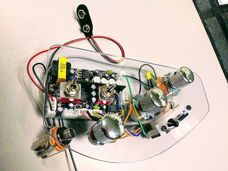 Fernandes Sustainer 3-mode Pre-wired PCB Circuit Board | Reverb