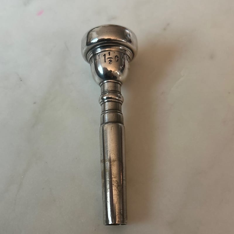 Bach 1 1/2C Mt. Vernon New York 1958 Silver | Reverb