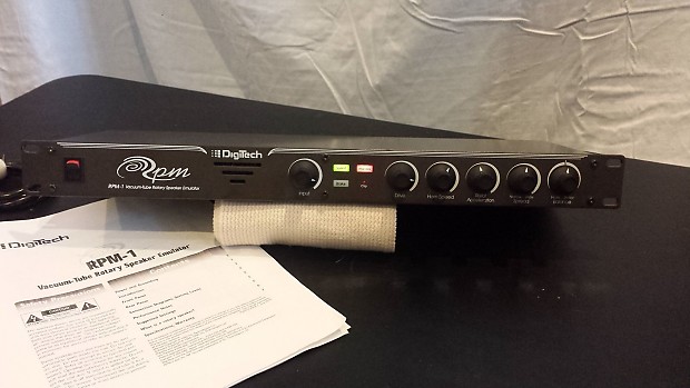 Digitech RPM1 Vacuum Tube Rotary Speaker Emulator | Reverb