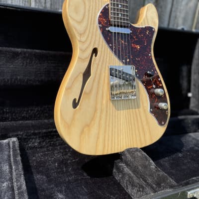 Tricky Bayou-Caster Thinline Telecaster - Natural | Reverb