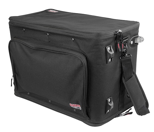 Gator GR-RACKBAG-4UW Lightweight 4U Rack Bag w/ Wheels & | Reverb