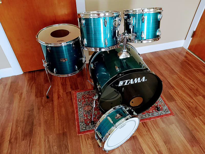 TAMA Imperialstar 5PC Shell Pack. Hairline Blue..Beautiful! | Reverb