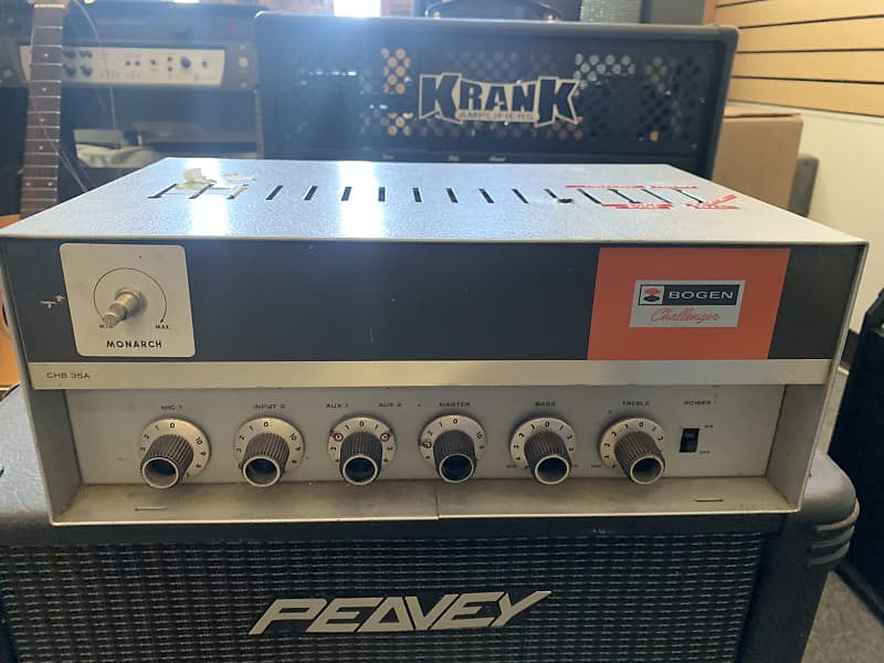 Bogen Chb-35A 1960’s - Tube Pa Amplifier | Reverb