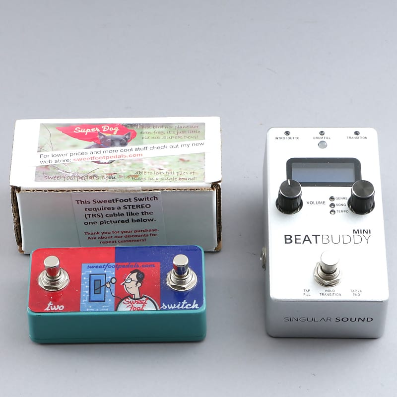 Singular Sound Beat Buddy Mini Drum Machine Effects Pedal & | Reverb