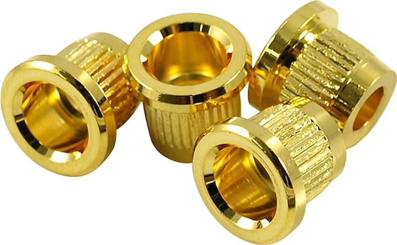 WD Rear Mount String Ferrule Set For Electric Bass Gold | Reverb