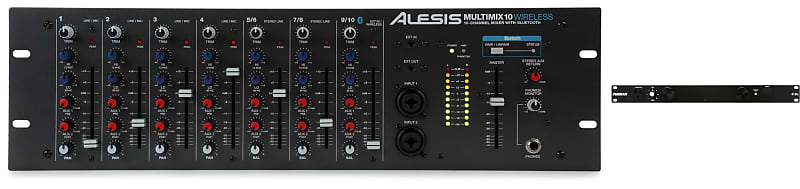 Alesis MultiMix 10 Wireless Rackmount Mixer with Bluetooth | Reverb