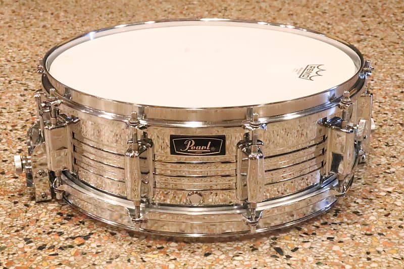 Pearl Jupiter Chrome Over Brass 5X14" Snare Drum Vintage | Reverb
