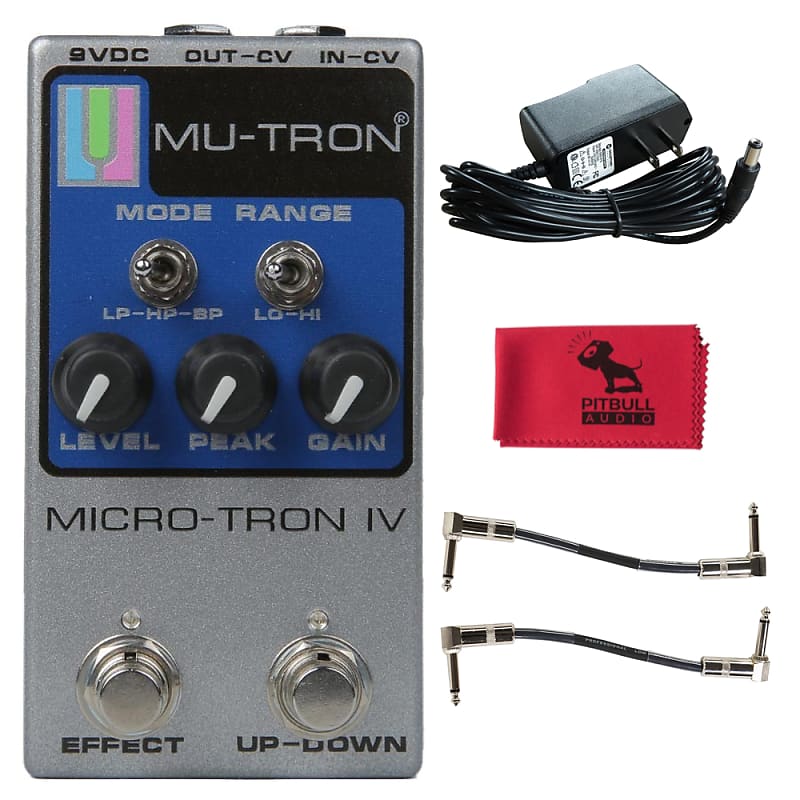 MU-TRON MT4-Vintage Micro-Tron IV Pedal w/ Power Supply, | Reverb