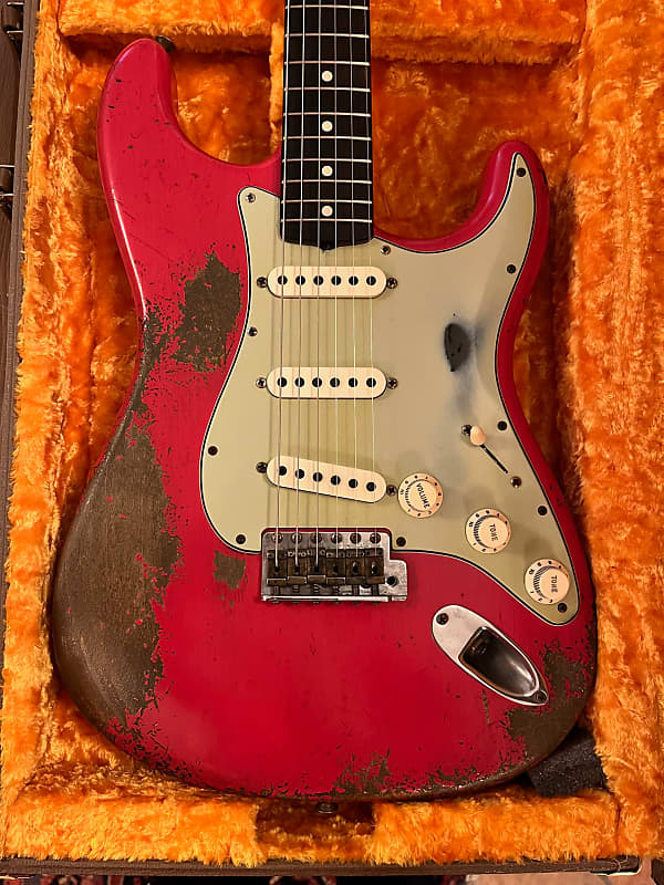 Fender STRATOCASTER 61 MASTERBUILT CARLOS LOPEZ 2021 - | Reverb UK