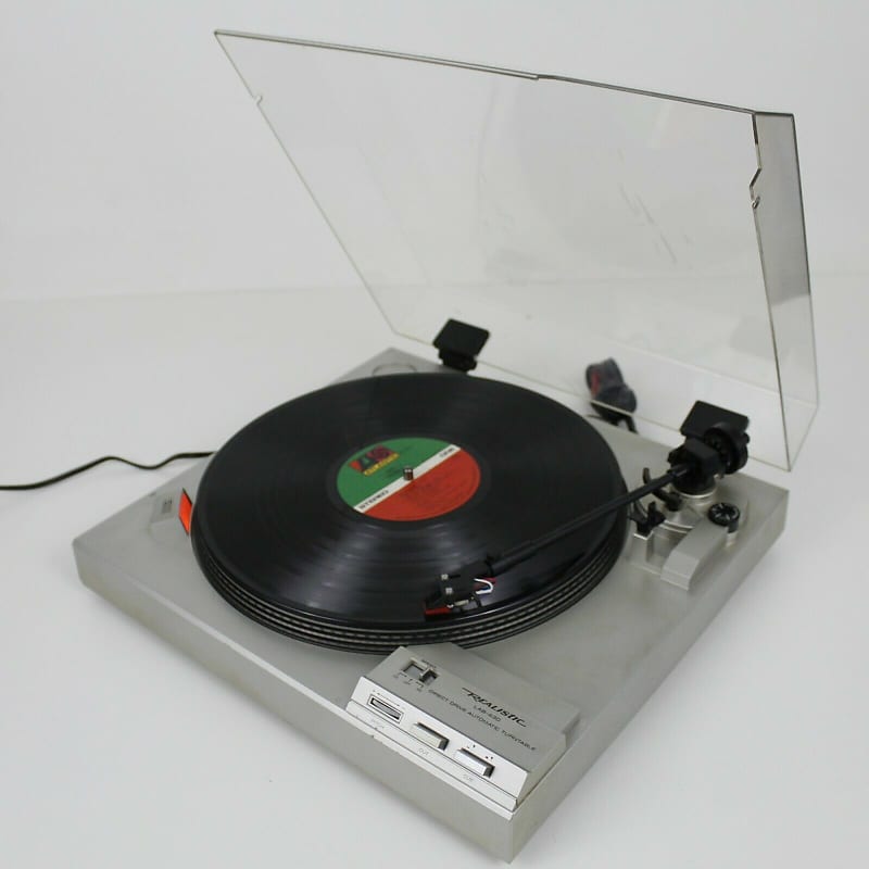 Vintage Realistic LAB-430 Direct Drive Turntable Silver | Reverb