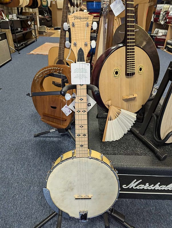 Tonewood Travel / Short Scale 5-String Banjo - Maple | Reverb