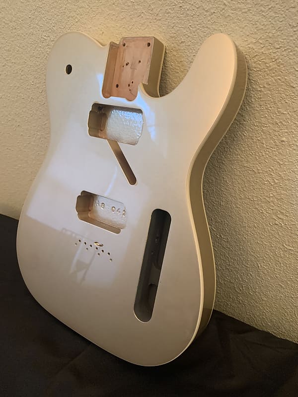 Telecaster style body- Gold - mint! Free Shipping | Reverb