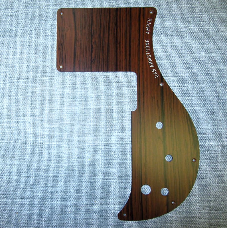 Dan Armstrong Woodgrain Pickguard Late 1990s NOS | Reverb