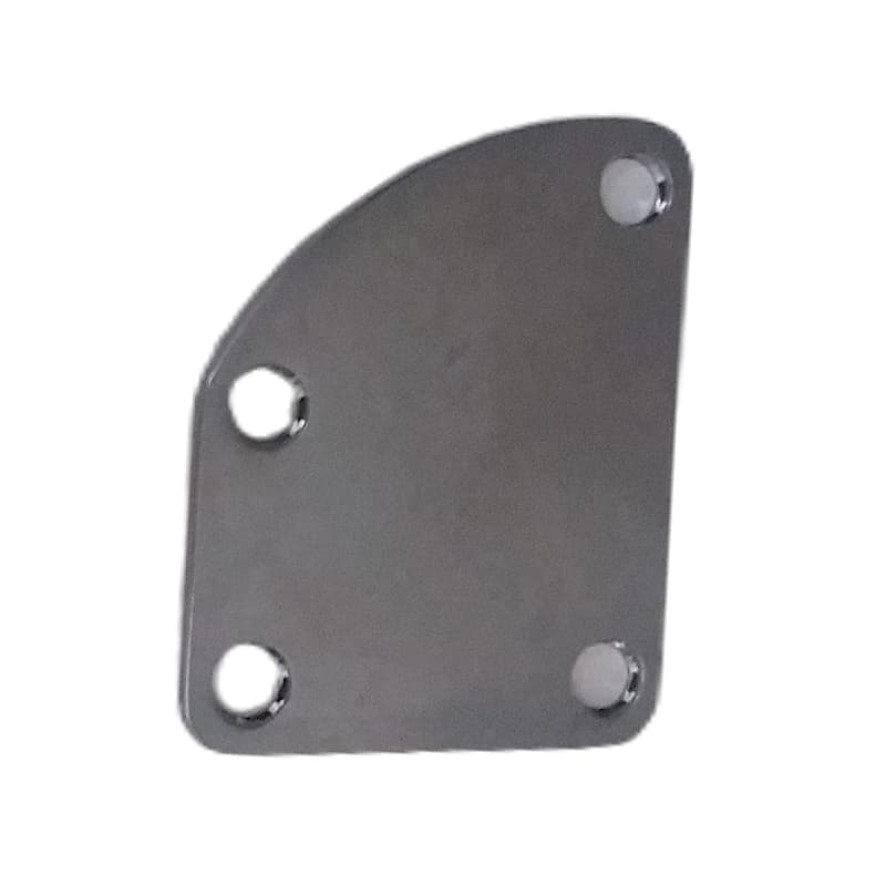 Contoured Heel Neck Plate - Chrome Relic AGED | Reverb