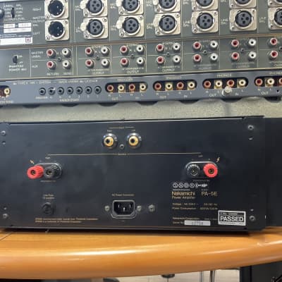 Nakamichi PA-5E STASIS power amplifier | Reverb