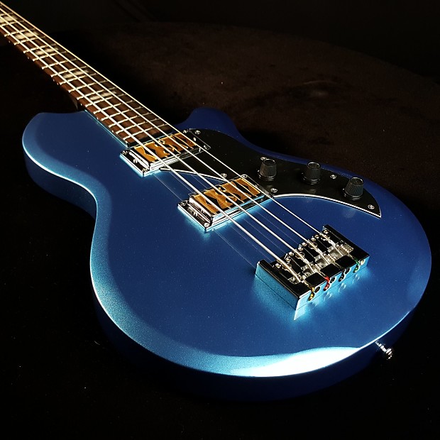 Supro Huntington II Short Scale Bass-Ocean Blue Metallic | Reverb