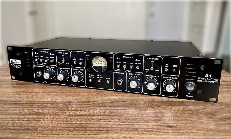 TL Audio Ebony A1 Tube Dual Preamp/DI Class A , Super COOL! | Reverb