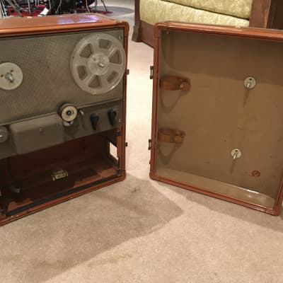 Ampex 601 Mic PreAmp / Suitcase Tape Recorder | Reverb