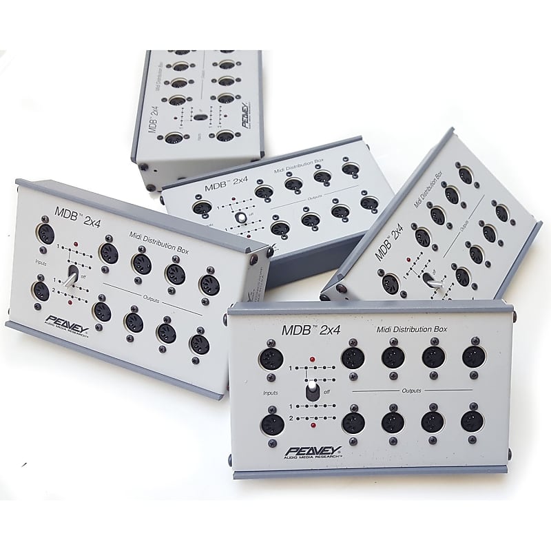 Peavey MDB 2x4 Midi Distribution Box | Reverb