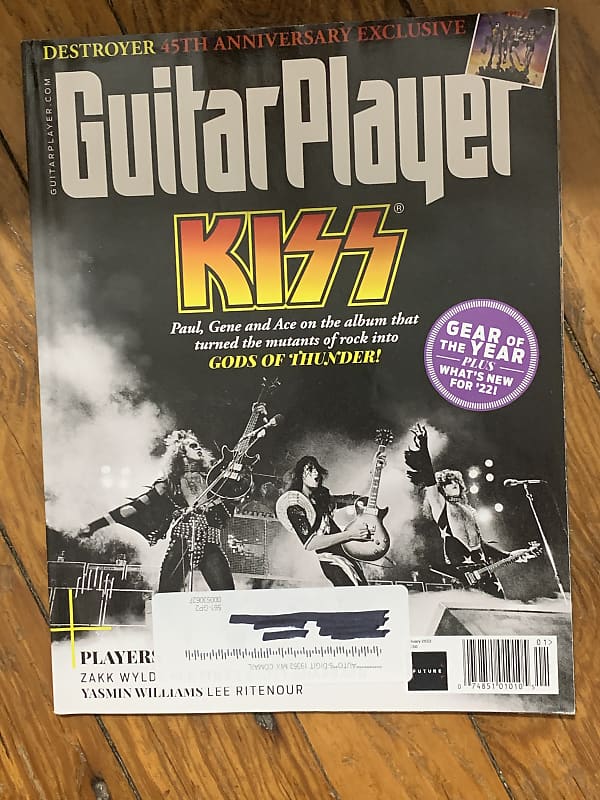 Guitar Player January 2022 Kiss | Reverb