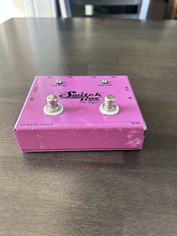 Aspect Design Labs Double Switch Box Mid 2000’s - purple | Reverb
