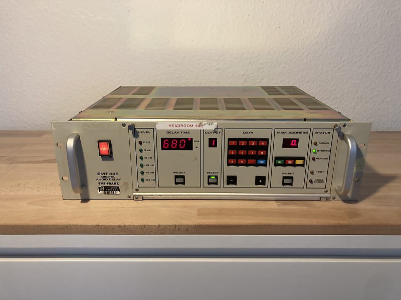 Pro Serviced EMT 445 Digital Audio Delay EMT-Franz | Reverb