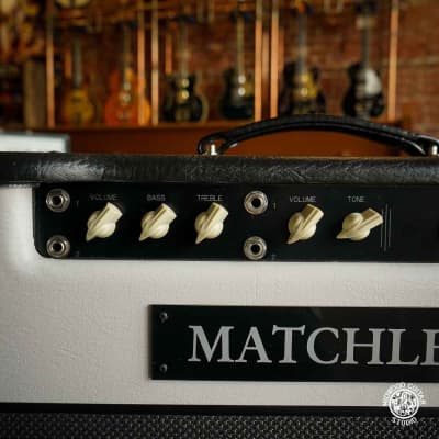 Matchless DC-30 2x12 Combo Black/White/Silver - Demo | Reverb