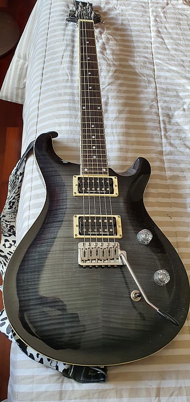 Harley Benton CST-24T Black Flame with Seymour Duncan & | Reverb