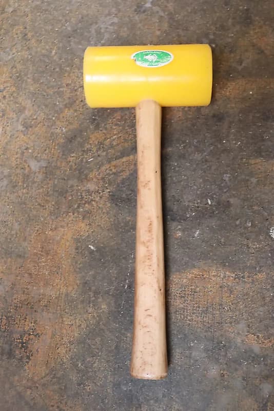 Garland Plastic Mallet Yellow | Reverb