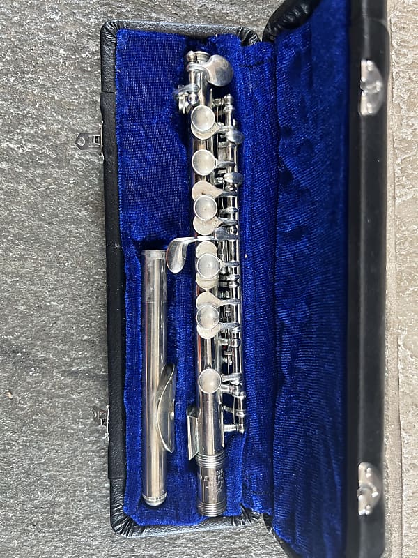 Silver Piccolo with Case | Reverb