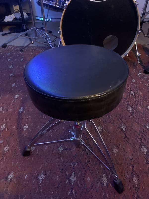 Stagg DT52R Heavy Duty Drum Stool 2020 - Matt Black/Chrome | Reverb