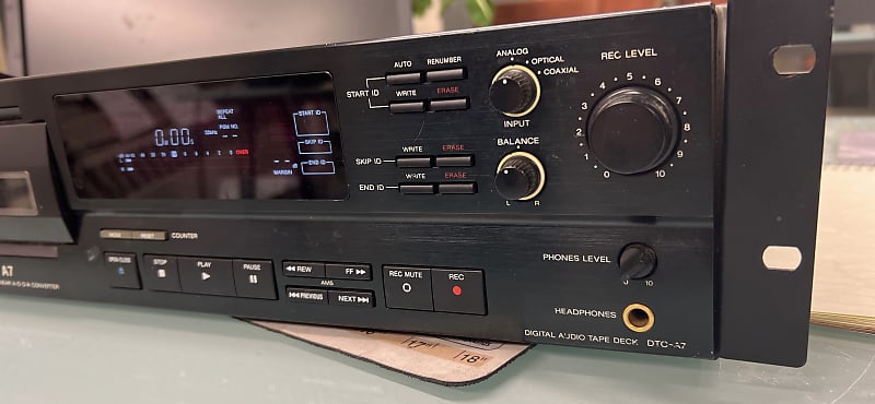 Sony DAT Digital Audio Tape Deck DTC-A7 | Reverb