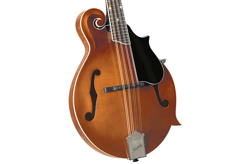 Kentucky KM-752 Deluxe F-model Mandolin – Transparent Amber | Reverb
