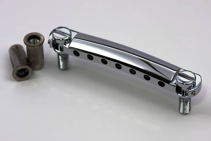 T7Z-C TonePros 7 String Metric Tailpiece, Chrome | Reverb