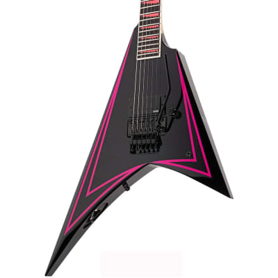 ESP Custom Shop Alexi Pink Sawtooth | Reverb
