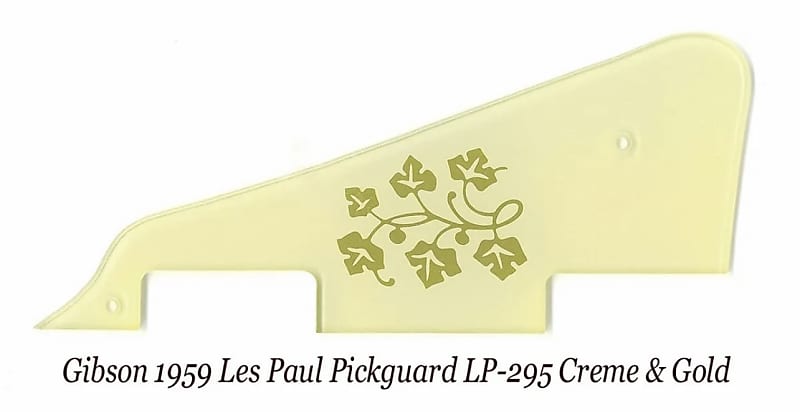 C -Rocker Gibson Les Paul pickguard - Gloss - ES295 | Reverb
