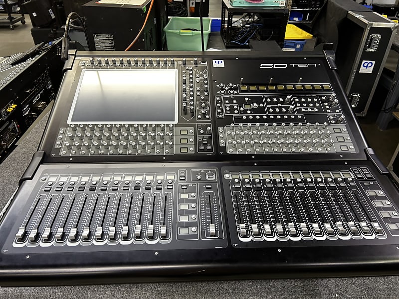 SD10B 24 fader in Flight Case with 32x16 D Rack | Reverb