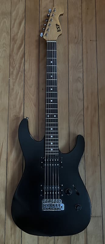 ESP Custom neck with ltd body Japan 1990’s - Black | Reverb