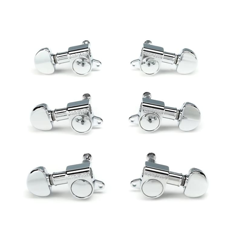 Grover Mini Rotomatics Tuners 205 Series, Chrome | Reverb